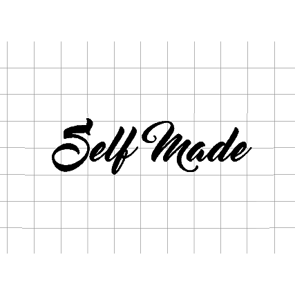 Self Made Sticker