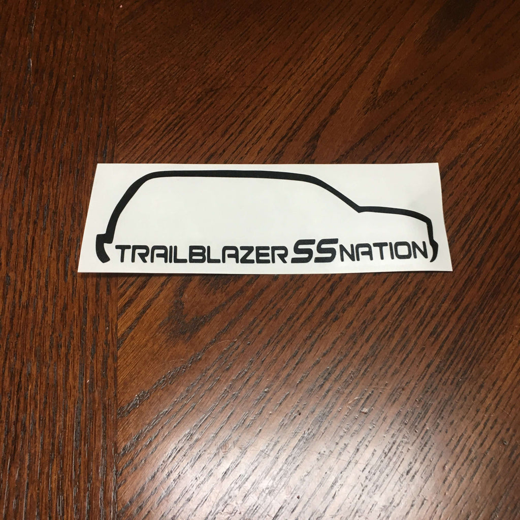 Trailblazer SS Nation TBSS Sticker