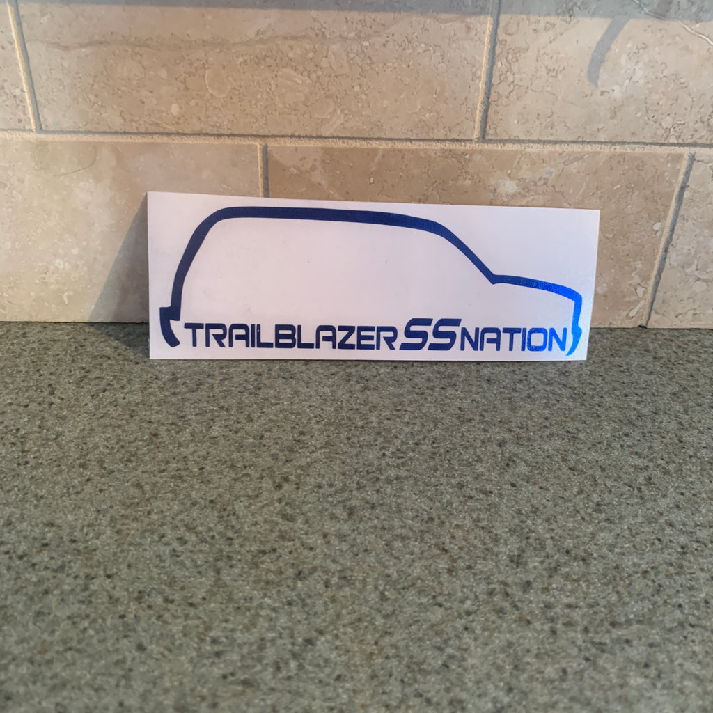 Trailblazer SS Nation TBSS Sticker