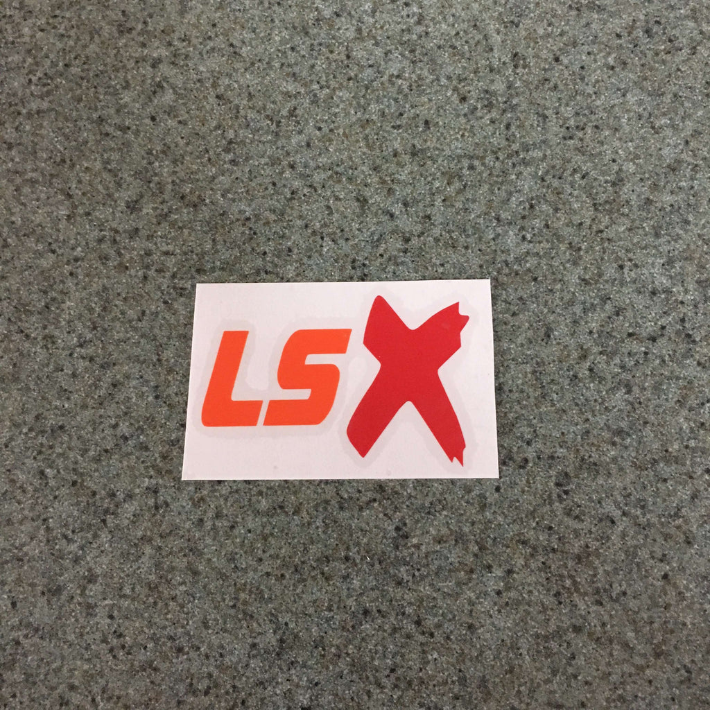 LSX With Red X Sticker