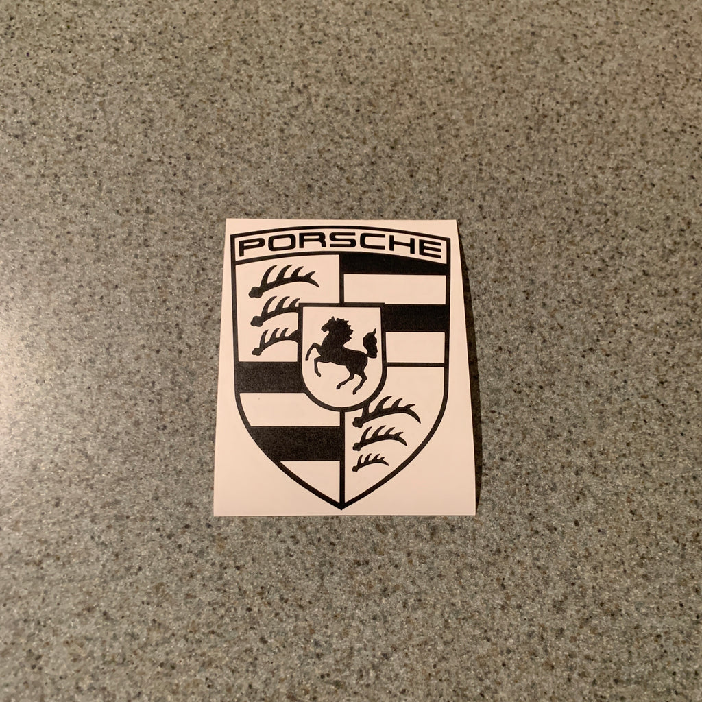 Porsche Logo Sticker