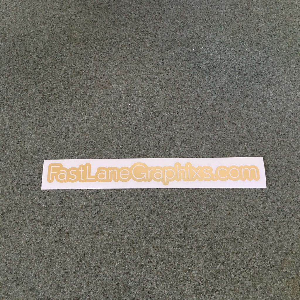 FastLaneGraphixs.com Sticker