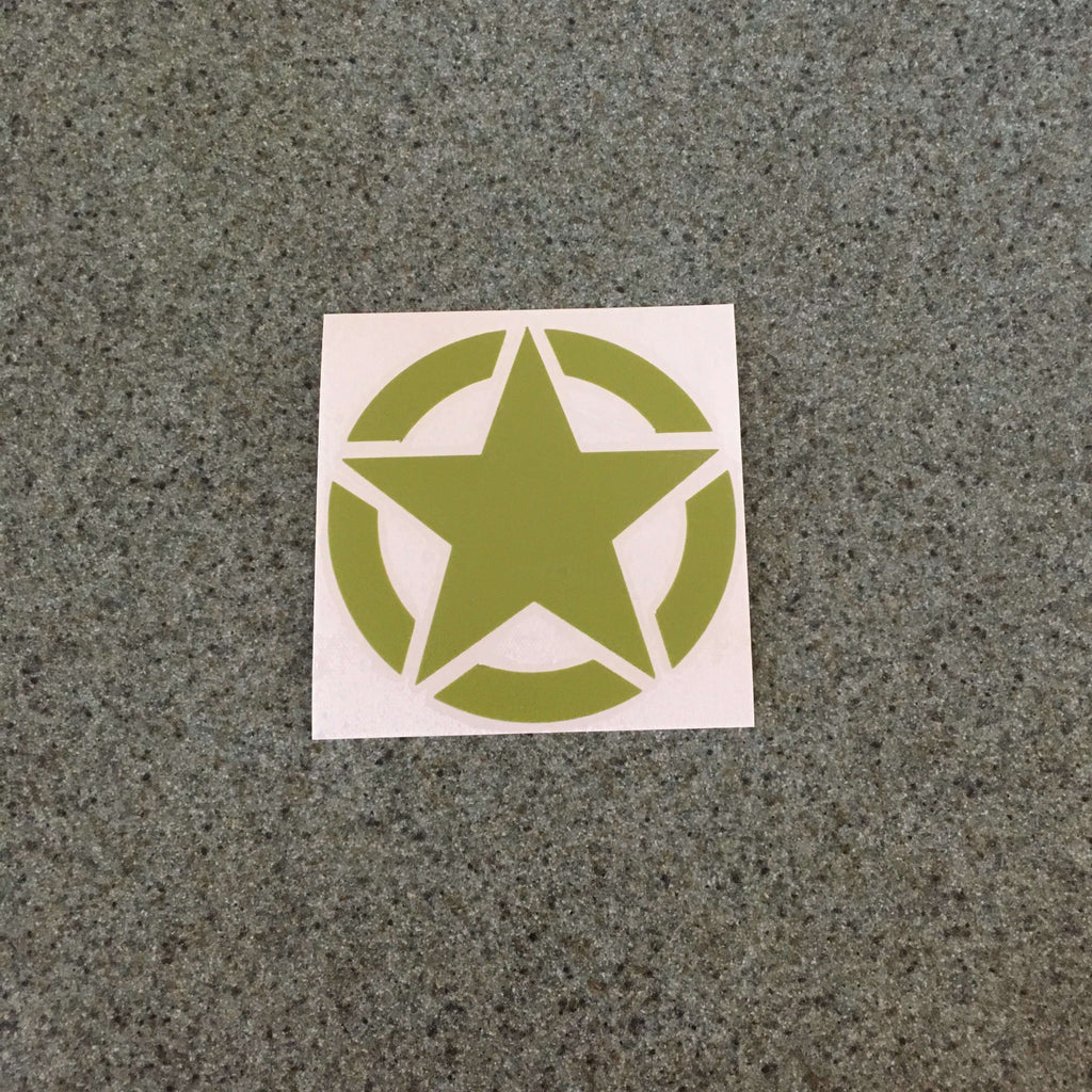 Army Star Sticker